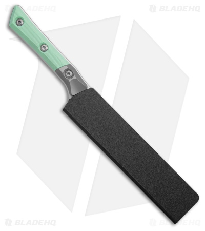 Microtech Utility Fixed Blade Kitchen Knife | Caribbean Blue G-10/Ti