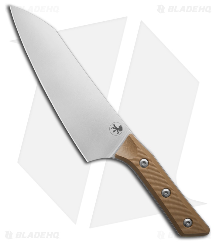 Microtech Chef's Fixed Blade Knife Coyote G10