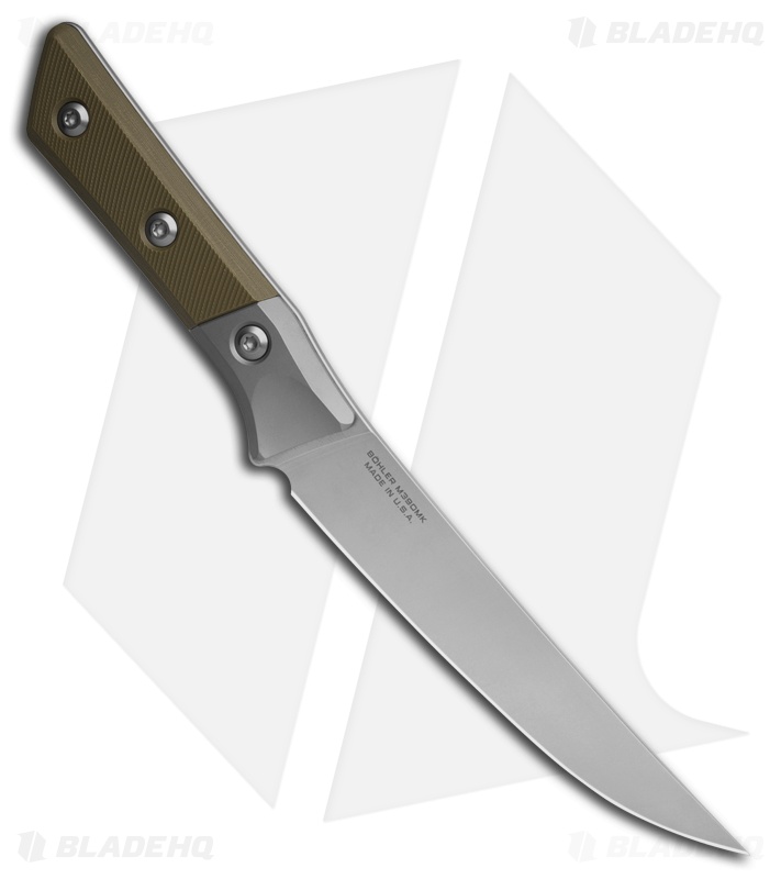 Microtech Boning Fixed Blade Knife OD Green G10