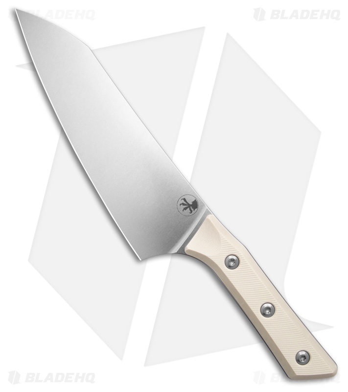 Microtech Chef's Knife | Ivory G-10 Titanium Bolster