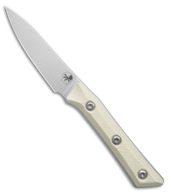 Microtech Paring Fixed Blade Knife Ivory G10