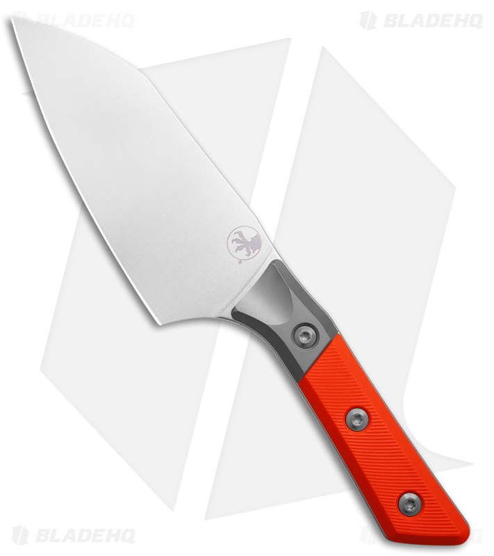 Microtech Santoku Fixed Blade Knife Ember G10