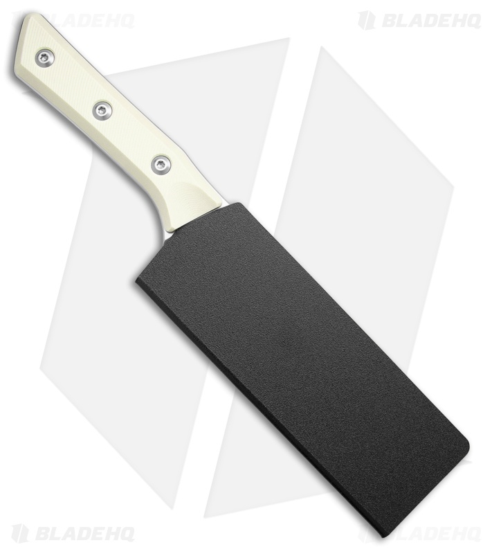 Microtech Santoku Fixed Blade Knife Ivory G10