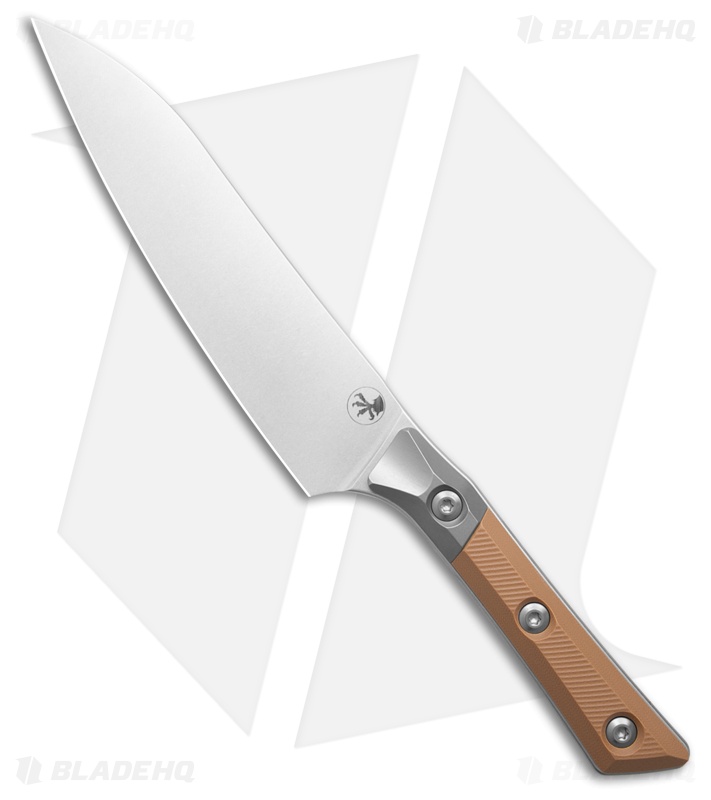 Microtech Utility Fixed Blade Kitchen Knife Coyote Tan G-10