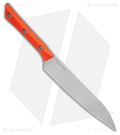 Microtech Utility Fixed Blade Kitchen Knife Ember G-10