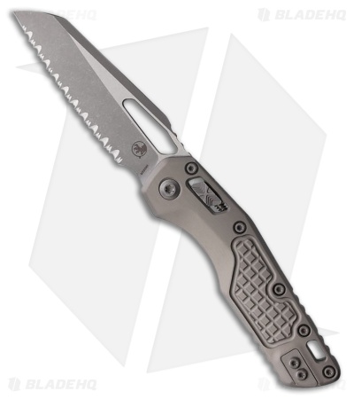 Microtech MSI Ram-Lok Knife Natural Clear Frag Aluminum Apocalyptic FS
