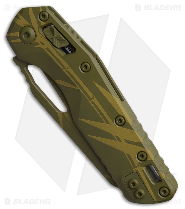 Microtech MSI Ram-Lok Knife Cerakote Bamboo Aluminum