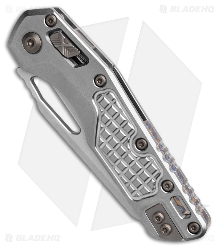 Microtech MSI Knife Gray with bronze accents Titanium SW Full Serr