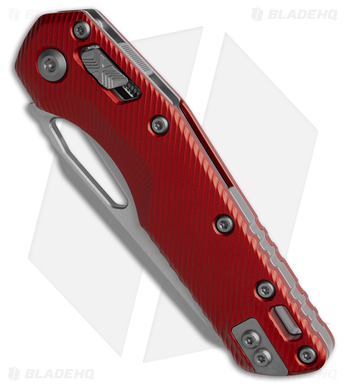 Microtech MSI Knife Fluted Red Aluminum SW