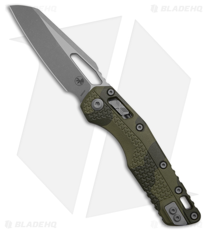 Microtech MSI Knife Olive Camo Polymer Apoc