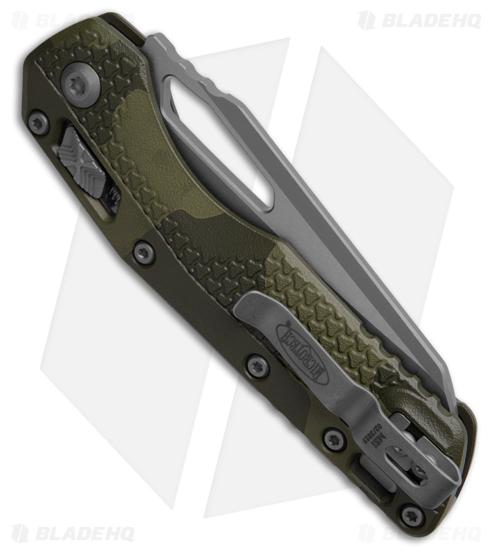 Microtech MSI Knife Olive Camo Polymer Apoc