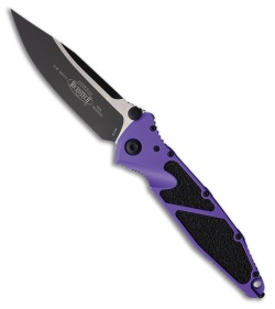 Microtech Socom Elite S\E Liner Lock Knife Purple Al Two-Tone