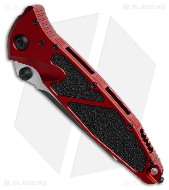 Microtech Socom Elite Red Al T/E Two-Tone M390 Full Serr
