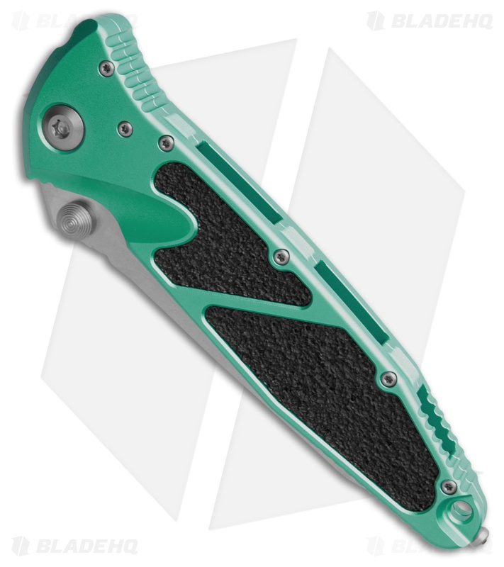 Microtech Socom Elite Knife Turquoise Aluminum T/E SW Serr