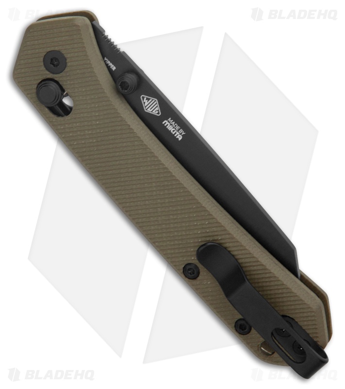 MKM Yipper MagnaCut Knife OD Green G-10 MKYP