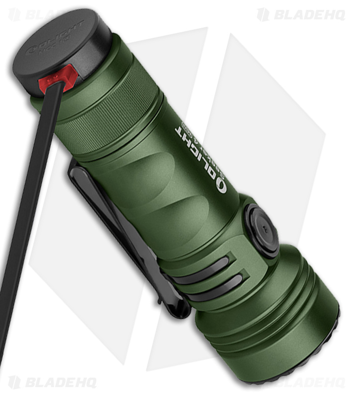 Olight Seeker 4 Mini Flashlight Green (1200 Lmns) - Blade HQ