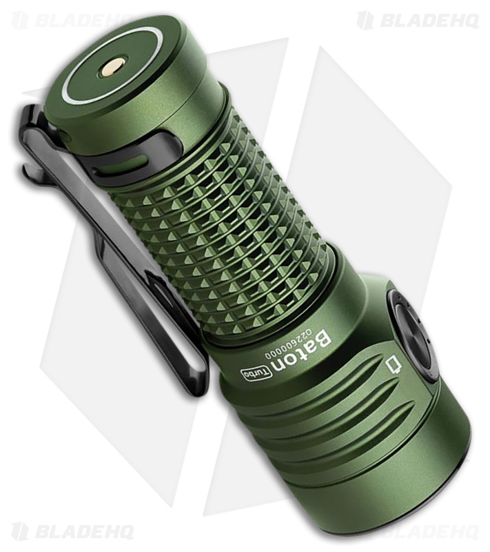 Olight Baton Turbo Flashlight OD Green 1,000 Lumens CW