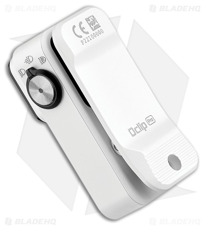 Olight Oclip Pro Clip Light White Aluminum