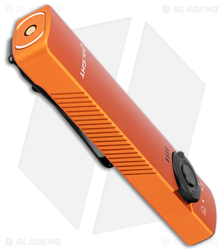Olight Arkfeld Dual Flashlight Orange Aluminum NW - Blade HQ
