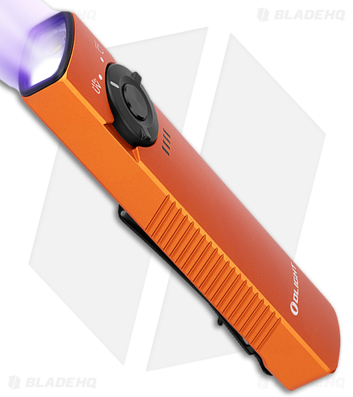 Olight Arkfeld Dual Flashlight Orange Aluminum NW - Blade HQ