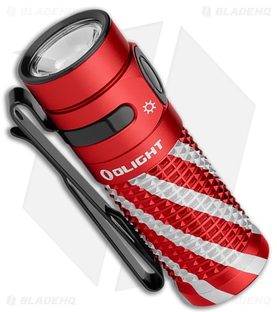 Olight Baton 4 Limited Edition Flashlight Candy Cane
