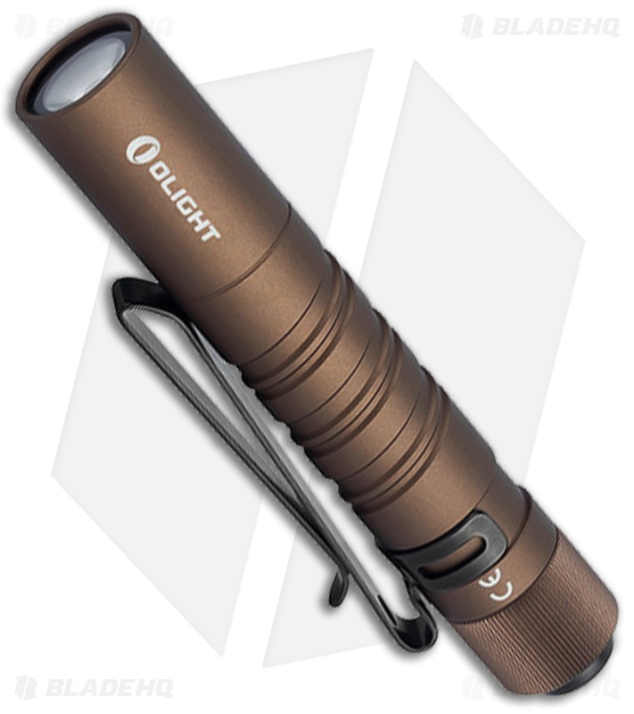 Olight I3T EOS Desert Tan Flashlight | 180 Lumens | Blade HQ