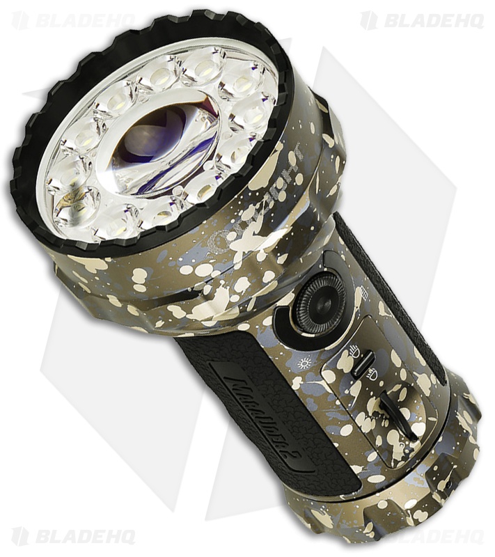 Olight Marauder 2 Desert Camo Flashlight - Blade HQ
