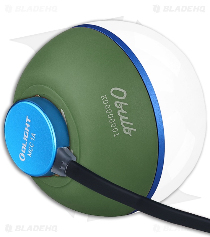 Olight Obulb Moss Green Light (55 Lumens) - Blade HQ