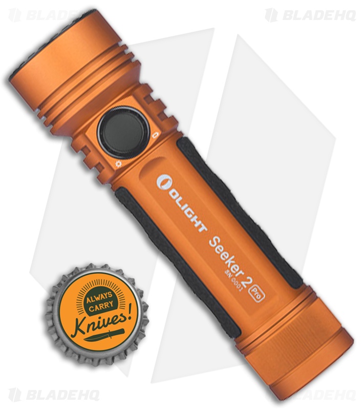 Olight Seeker 2 Pro Orange Rechargeable Flashlight CREE XP-L (3200 ...