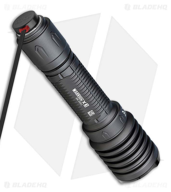 Olight Warrior X 3 Flashlight Gray (2500 Lmns) - Blade HQ