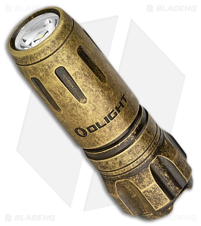 Olight i18 Brass Keychain Flashlight (180 Lumens)