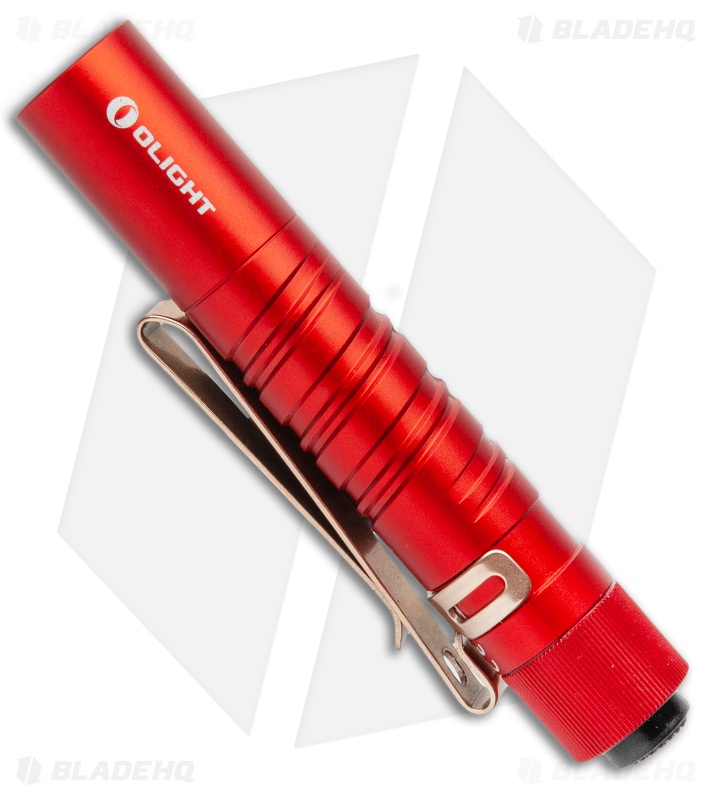 Olight I3T EOS Red Flashlight | 180 Lumens | Blade HQ