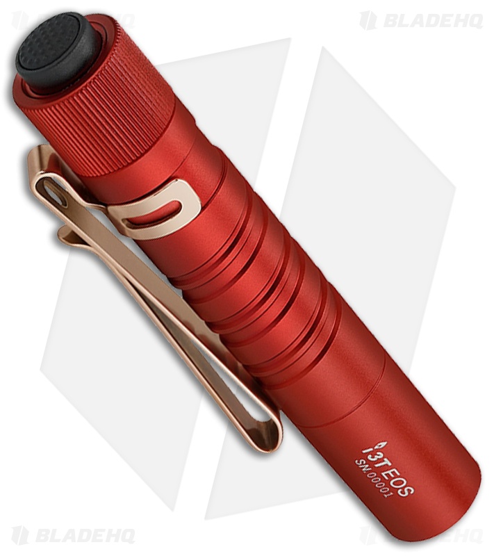 Olight I3T EOS Red Flashlight | 180 Lumens | Blade HQ