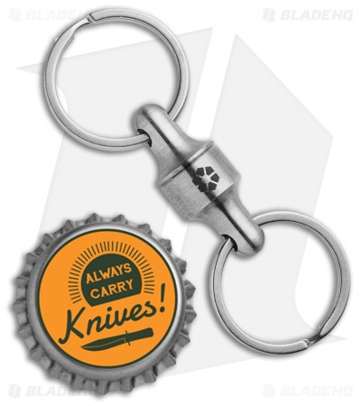 Prometheus Kappa QR - Quick Release Keychain System | Ti | Blade HQ