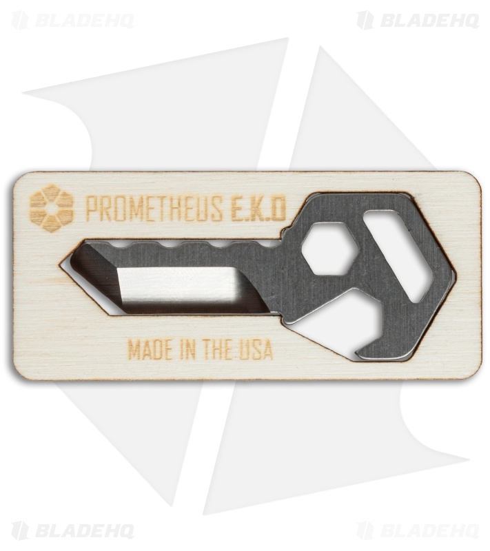 Prometheus Epsilon EKO Emergency Key Opener Titanium Pocket Tool - Blade HQ