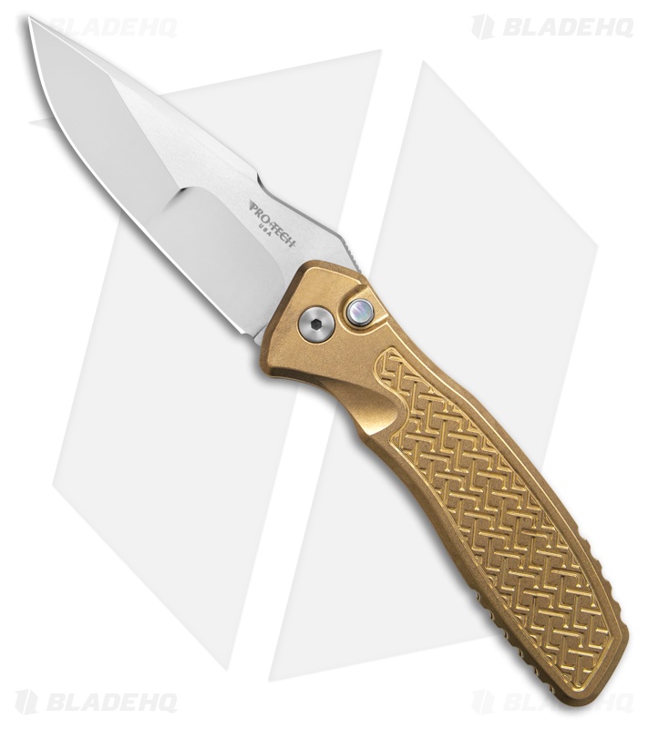 Pro-Tech Spartan Pallas Custom Automatic Knife AlBronze