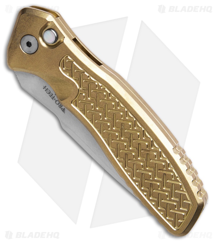 Pro-Tech Spartan Pallas Custom Automatic Knife AlBronze