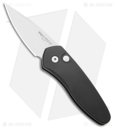 Pro-Tech Sprint Knife - Automatic Switchblade | Black + Satin | Blade HQ