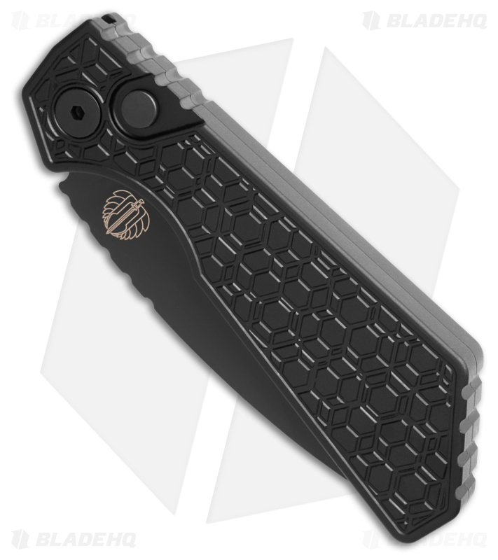 Strider + Pro-Tech PT Knife Gridlock Black Al DLC MagnaCut