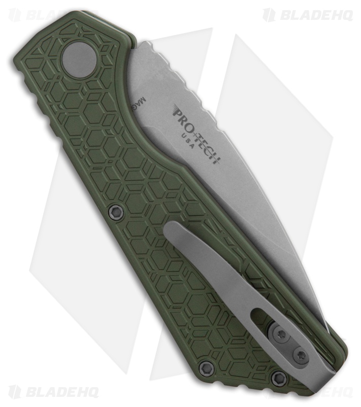 Strider + Pro-Tech PT Knife Gridlock Green Al SW MagnaCut