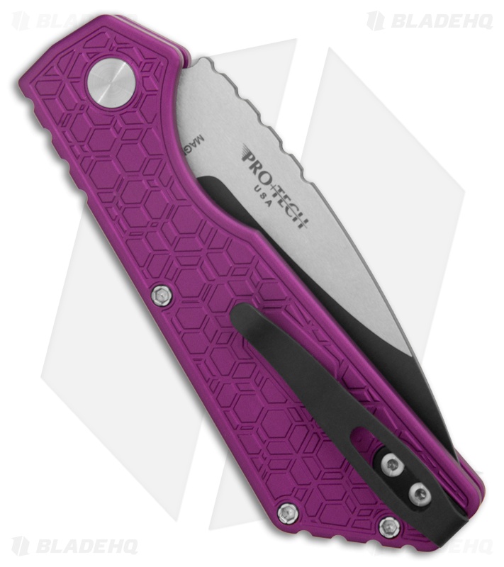 Strider + Pro-Tech PT Knife Gridlock Purple Two-Tone