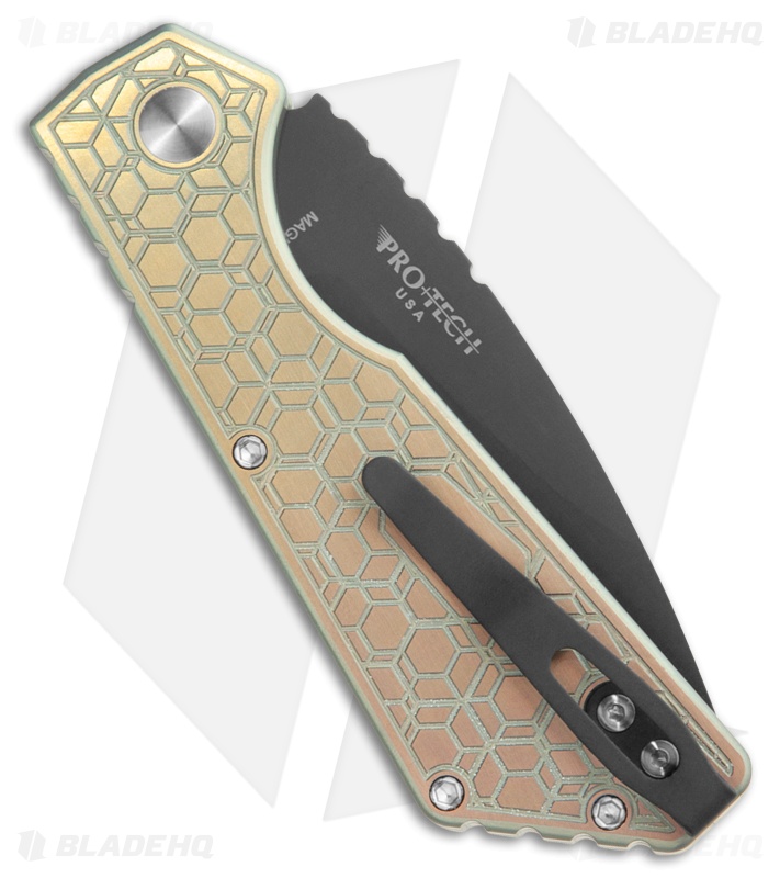 Strider + Pro-Tech PT Custom Auto Knife Gridlock Ti #3 SW