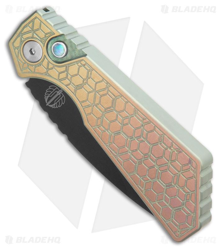 Strider + Pro-Tech PT Custom Auto Knife Gridlock Ti #3 SW