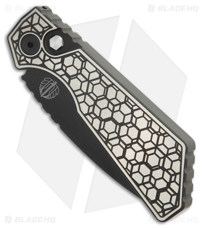Strider + Pro-Tech PT Custom Auto Knife Gridlock Ti #4 SW