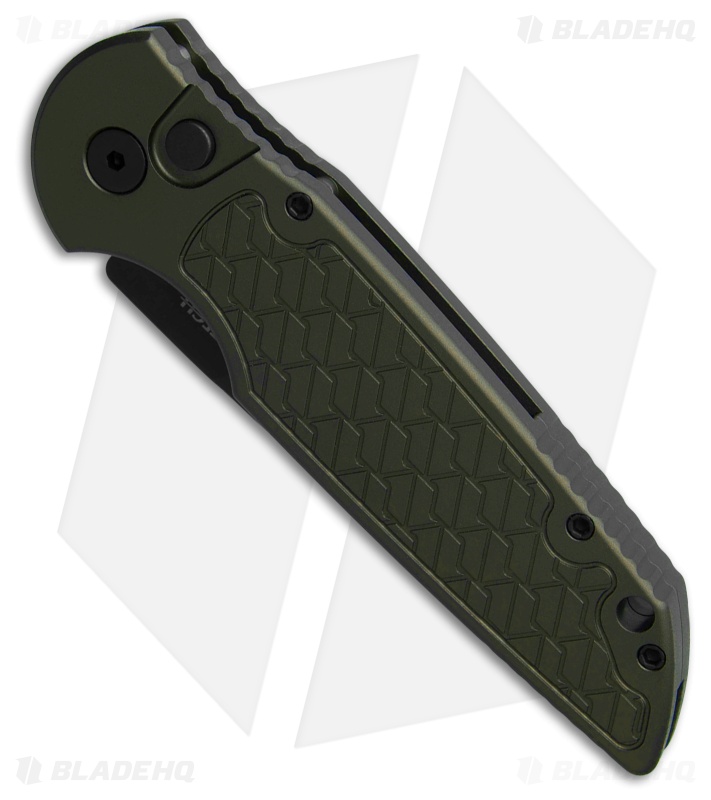Pro-Tech TR-3 Auto Knife OD Green BHQ Black MagnaCut