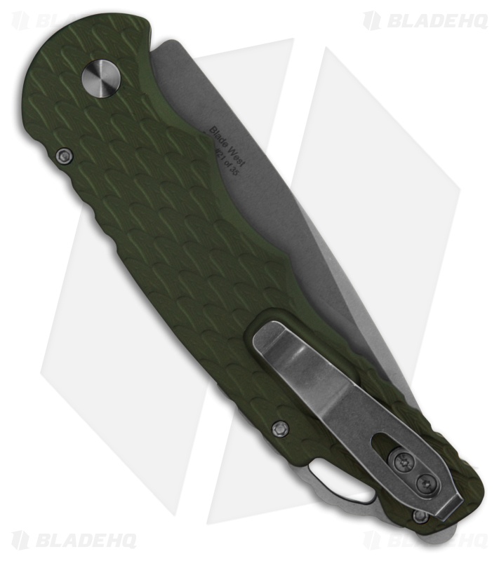 Pro-Tech TR-4 Automatic Knife Green Feather LE