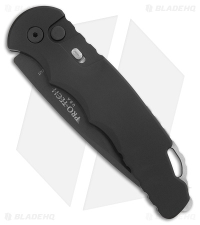 Pro-Tech TR-4 Automatic Knife Black Aluminum MagnaCut DLC