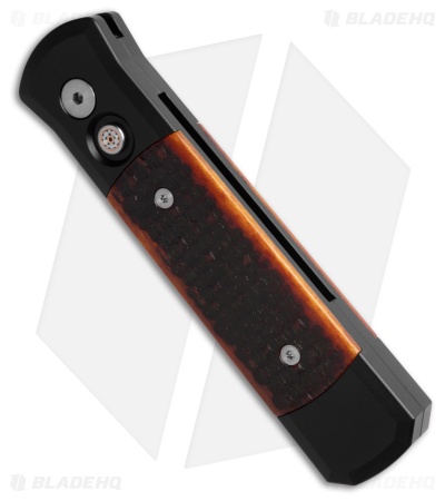 Pro-Tech Godson Automatic Knife Brown Jigged Bone Inlay