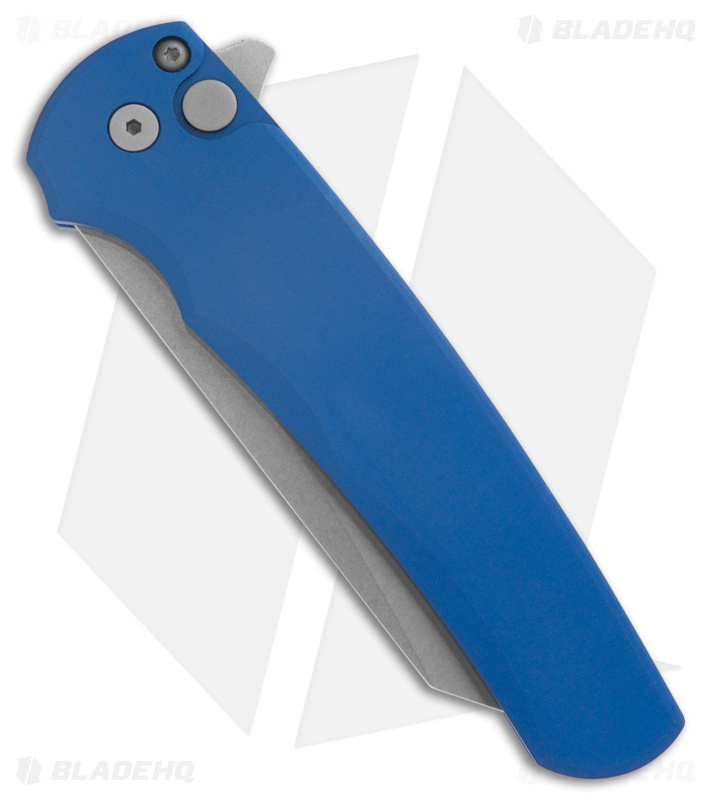 Pro-Tech Malibu Knife Blue Aluminum MagnaCut SW