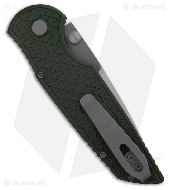 Pro-Tech TR-3 Integrity Knife Green Relic Aluminum SW